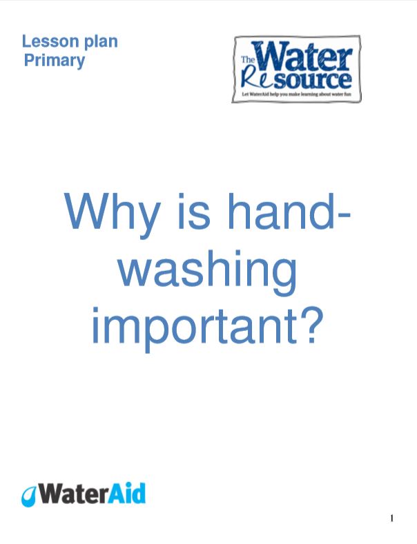 The Importance of Handwashing Lesson Plan - The Global Handwashing ...
