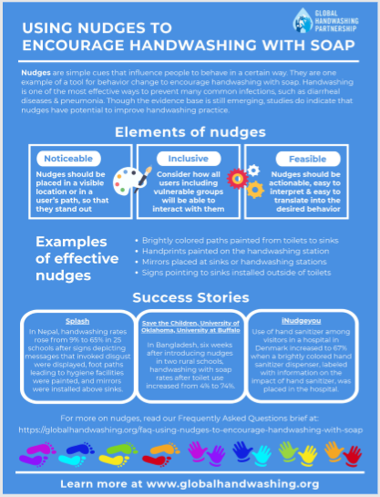 FAQ: Using Nudges to Encourage Handwashing with Soap - The Global ...