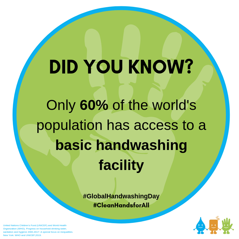 Global Handwashing Day 2019 Social Media Toolkit - The Global ...